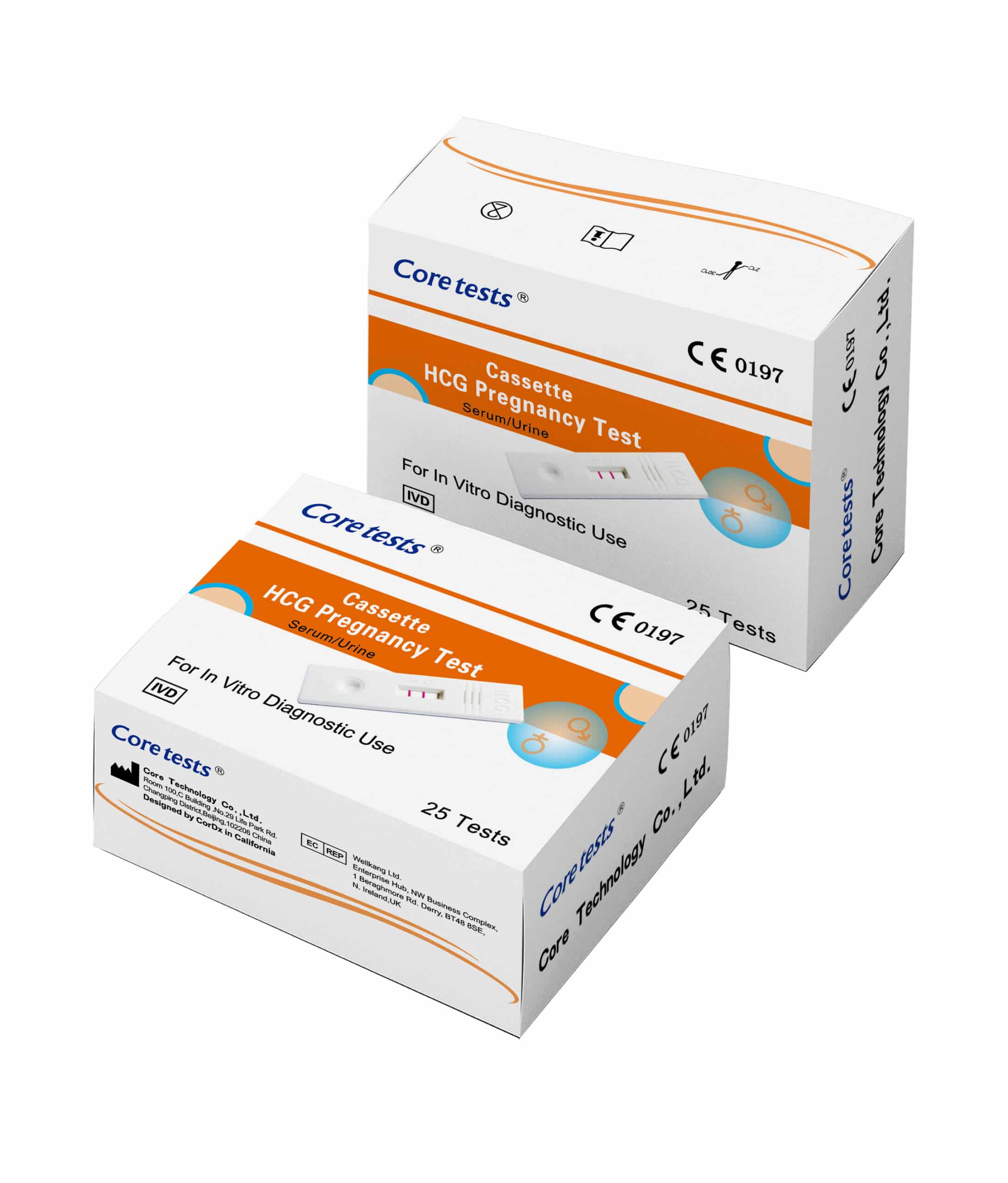 Human Chorionic Gonadotropin (HCG) Pregnancy Test Serum/Urine (Cassette ...