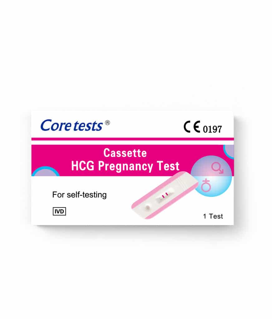 Human Chorionic Gonadotropin (HCG) Pregnancy Test (Cassette) - CorDx