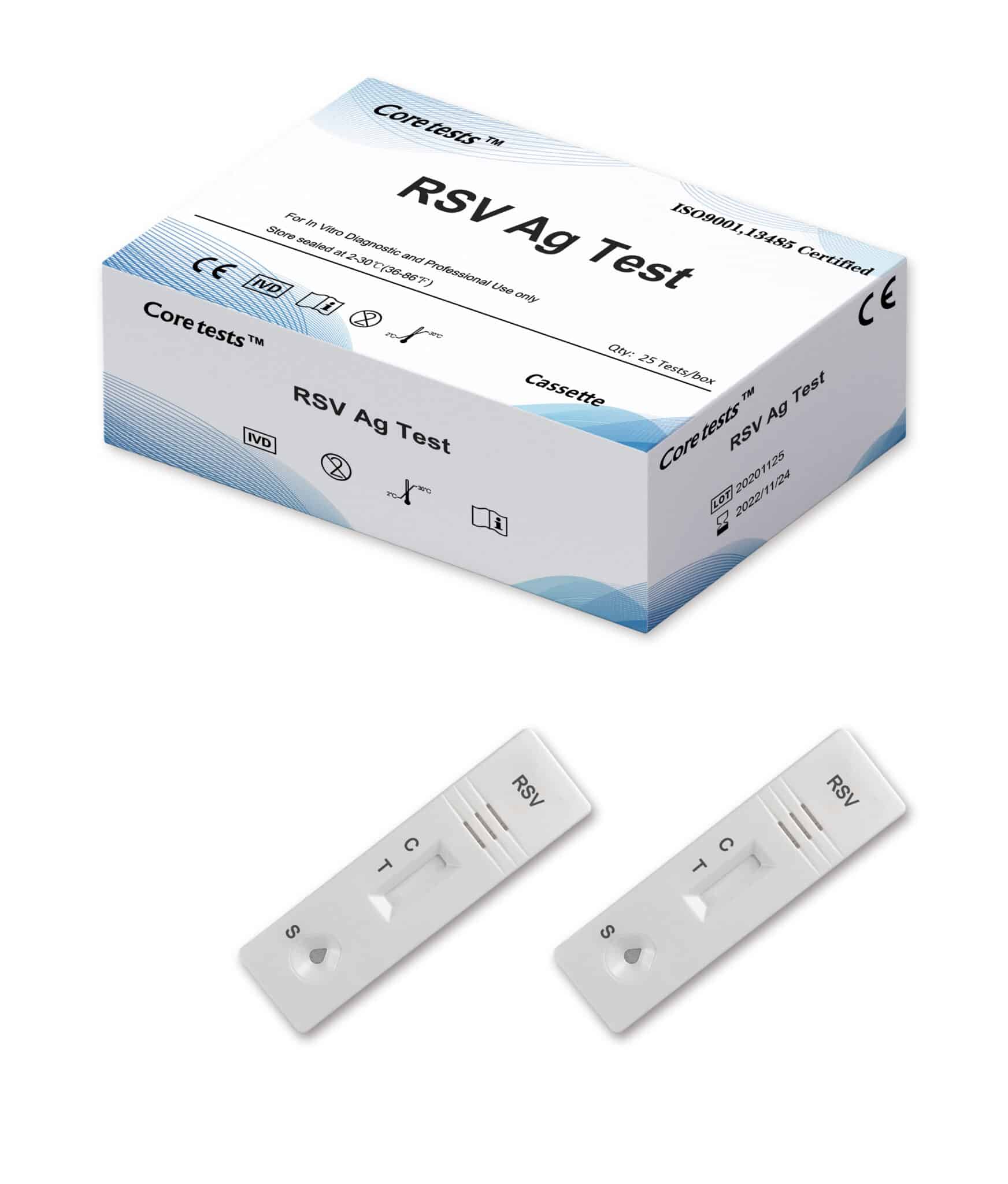 RSV Respiratory Syncytial Virus Ag Test (Cassette) - CorDx